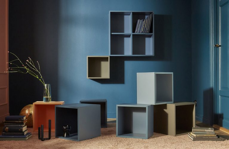 Modulares Schallplatten-Regal: Ikea Eket - unhyped.